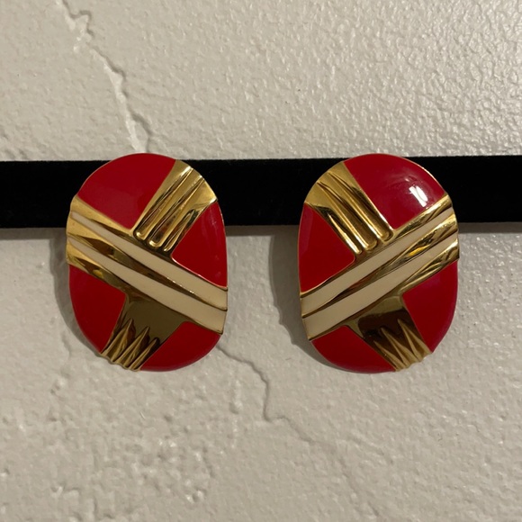 Edgar Berebi | Jewelry | Vintage Berebi Enamel Earrings | Poshmark